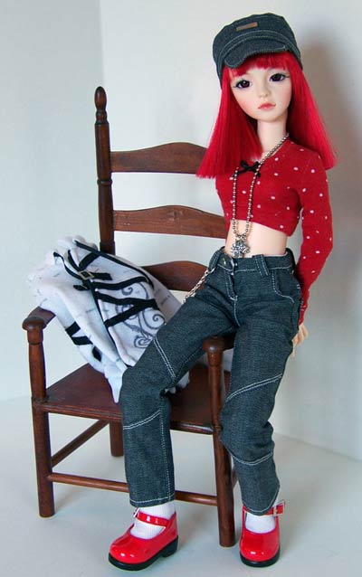 Denim Days, MSD Doll Clothes Pattern