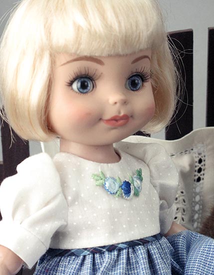 Mary Frances Doll Clothes Pattern for Anne Estelle and Patsy/Half Pint