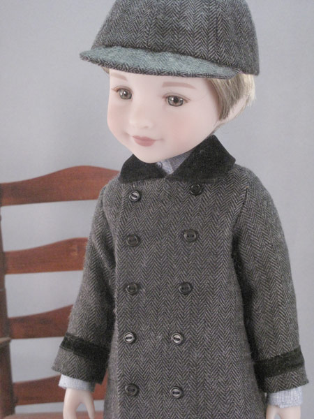 George’s New Coat Pattern designed for Ruby Red Fashion Friends